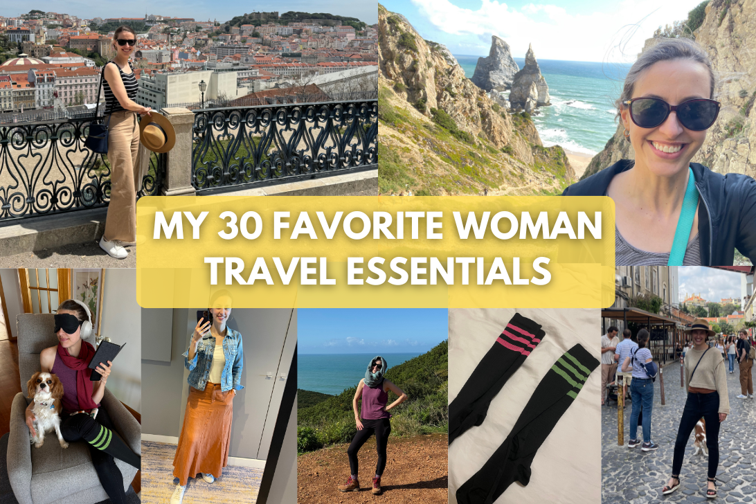 My Personal Woman Travel Essentials List w/ Free Printable