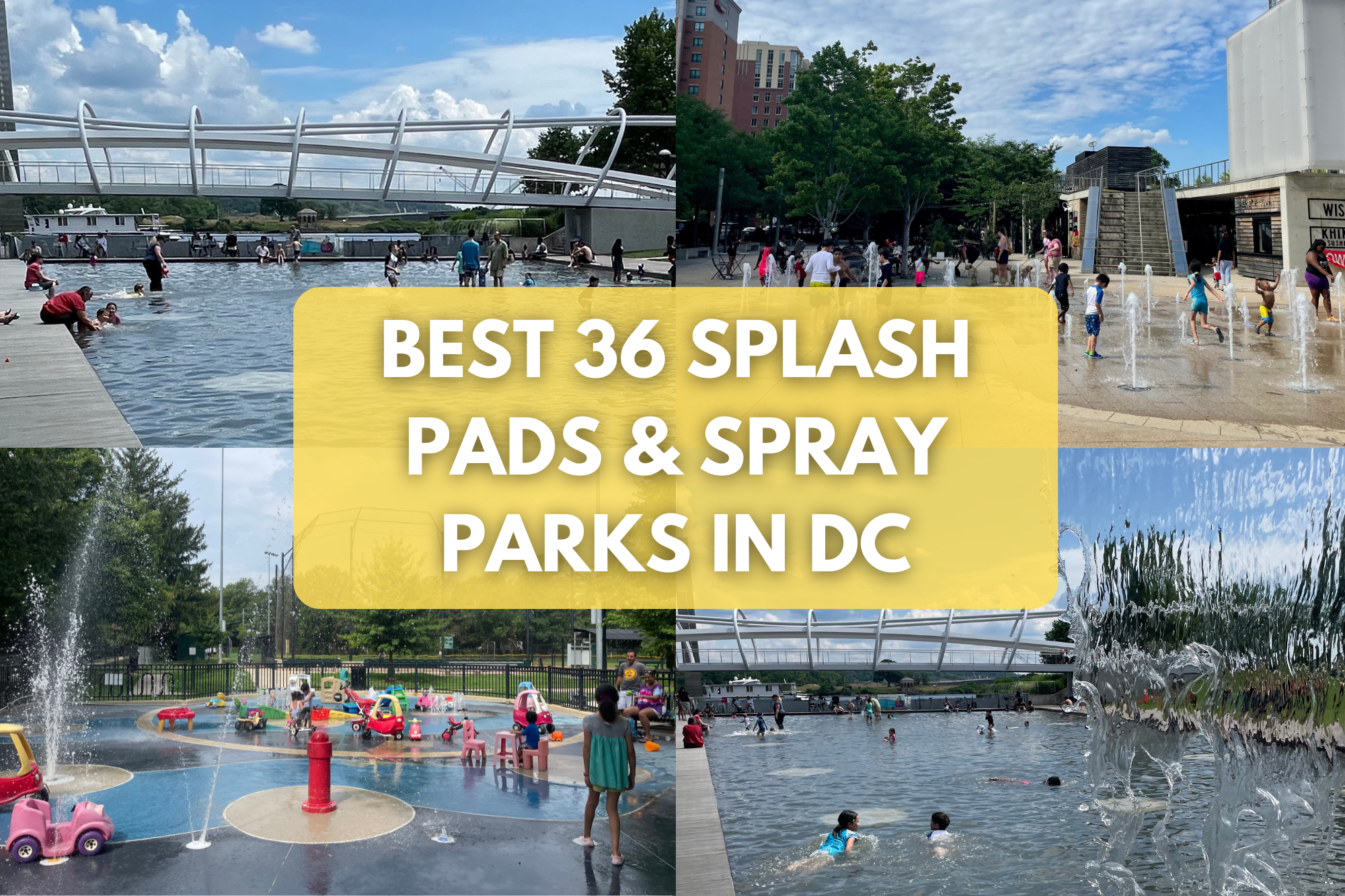 36 DC Splash Pads and Spray Parks - Updated 2026